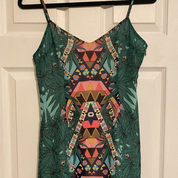 Mara Hoffman | Dresses | Mara Hoffman Swim Maristar Green Maxi Dress ...